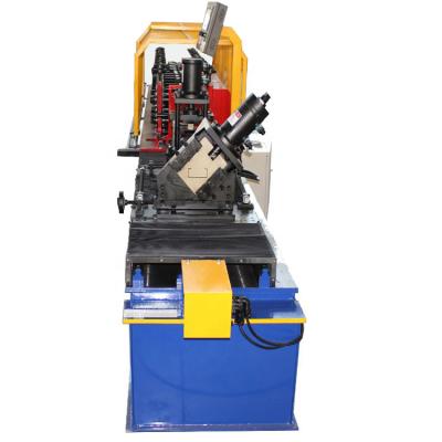 China Customized C U Channel Track Roll Forming Machine With Plc Control System for sale
