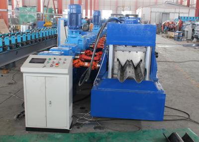 China 80mm Roller Diameter Highway Guardrail Roll Forming Machine with 350Mpa Yield Strength for sale