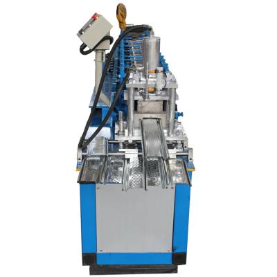 China Galvanized Steel Coil PLC Controlled Roll Forming Machine 0.8-1.2mm Hydraulic Cutting for sale