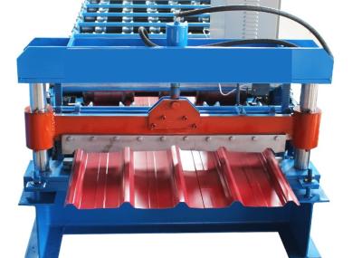 Cina 2T Capacità Azionamento a catena Roof Tile Roll Forming Machine con 1250mm e 380V Power in vendita