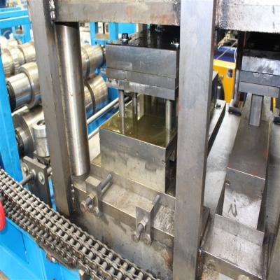 China Precise Highway Guardrail Roll Forming Machine with 2*22KW Main Machine Power for sale