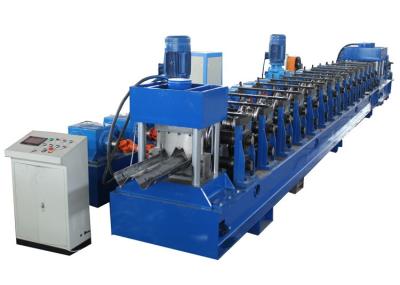 China Efficiency PLC Controlled Highway Guardrail Forming Machine with GCr12 Roller 380V 50Hz Power for sale