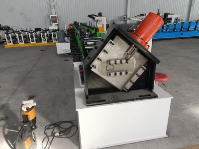China Size Adjustment 80-300mm C Purlin Roll Forming Machine Fully Automatic for sale