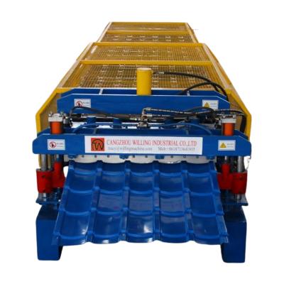 China ibr máquina para fazer telhados de metal de tipo vidrado ondulado com alta velocidade à venda