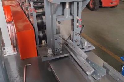 China Fast Speed Light Steel L Wall Angle Corner Bead Roll Forming Machine for sale