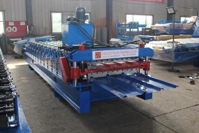 China 2025 factory price Trapezoidal and glazed Double Layer Roof sheetForming Machine for sale