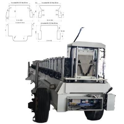 China Fast and efficient mobile vegetable planting trough forming machine for greenhouse vegetable planting for sale