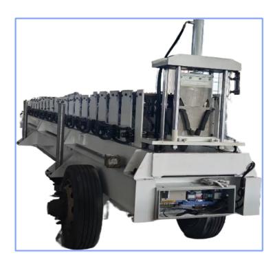 China Mobile Vegetable Planting Trough Forming Machine with Hydraulic Motor 5.5KW and 8-15m/min Production Capacity for Greenhouse Vegetable Cultivation for sale