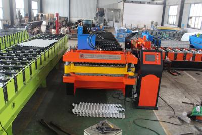 China High Speed Trapezoidal and glazed Double Layer Roof sheet roofing tile Forming Machine for sale