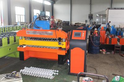 China 2025 High Speed Trapezoidal and glazed Double Layer Roof sheet roofing tile Forming Machine for sale