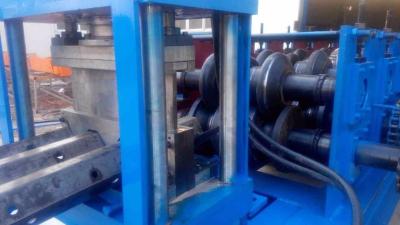 China 2024 New Design PLC Highway Guardrail Forming Machine 80mm Roller Diameter for sale