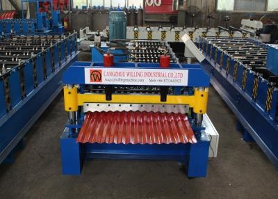 China Máquina formadora de rollos de lámina corrugada de 7 / 8'' Industrial en venta