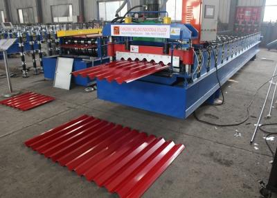 China Máquina formadora de rollos de lámina corrugada de 7 / 8'' Industrial en venta