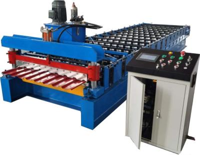 Cina Rotolo trapezoidale della lamina di metallo di PPAL 0.8mm che forma macchina automatica in vendita