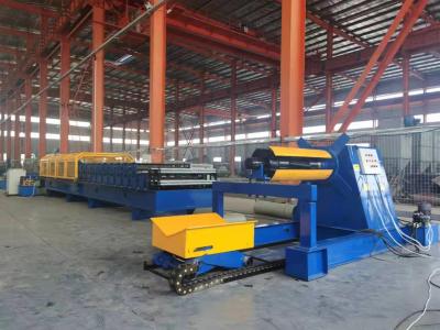 China 5t hydraulische Uncoiler automatiseerde Decoiler-volledig Machinehoge snelheid Te koop