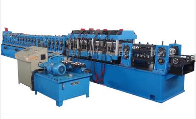 China Making 0.8mm Thickness Door Frame Roll Forming Machine 380V for sale