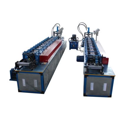 China PLC Controlled 3T 380V Roll Up Door Forming Machine With Hydraulic Cutting 15m/min Speed for sale