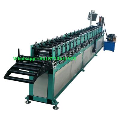 China Automatic Galvanized Shutter Door Rolling Machine 0.7mm for sale