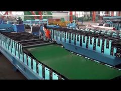 18-26 Machine de revêtement de plancher pour les toits métalliques
