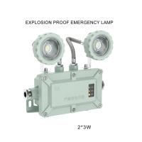 China Hazardous Area Explosion Proof Exit Light 2*3w Double Head 220 Vac Led for sale