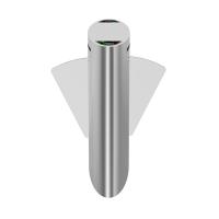 China Flap Barrier Access Security Turnstile Gate High Throughput Anti Tailgating for sale
