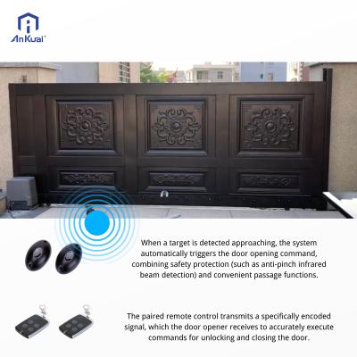 China AK800DC Smart Auto Door Opener for Commercial Use – Equipped with Remote, WiFi App & Infrared Detection for sale