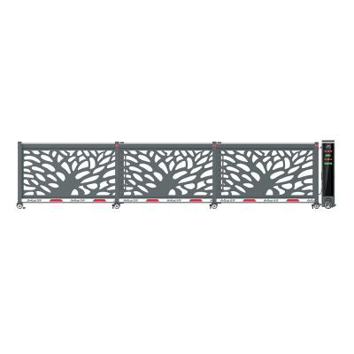 China Industrial Automatic Sliding Gate Opener with DC24V Motor and Aluminum Alloy Construction Featuring LED Screen Display for sale