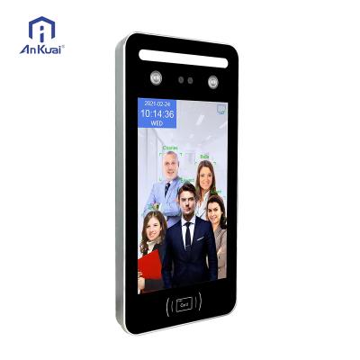 China Touchless Face Recognition Time Attendance Fingerprint Face Access Control Rfid Reader for sale