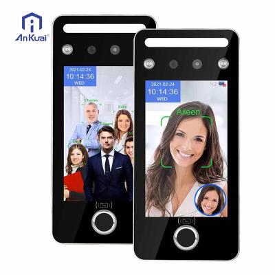 China TCP/IP WiFi Cloud Access Control System Multi-Person Face Recognition Biometric Time Attendance Night Vision 5000/10000 for sale