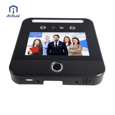 China WiFi Cloud Biometric AI Face Recogntion Auto Switch Employee Check in and Check Out Time Attendance System for sale