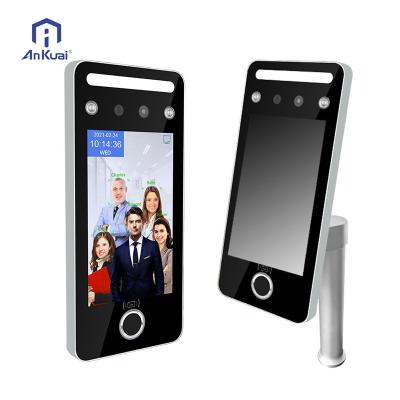 China TCP/IP WiFi Cloud Night Vision Reset Face Recognition Biometric Time Attendance Access Control System for sale