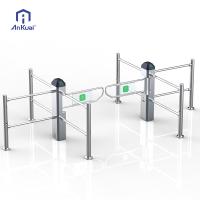China Supermarket Swing Turnstile Gate Automatic Pedestrian Access Control Solution for Shopping Centers for sale