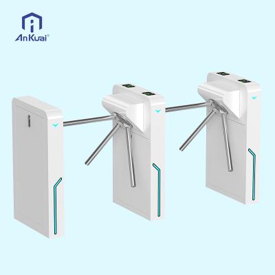 China Customizable Security Control Access Face Recognition RFID Card Tripod Turnstile Stainless Steel for Ticketing Solutions for sale