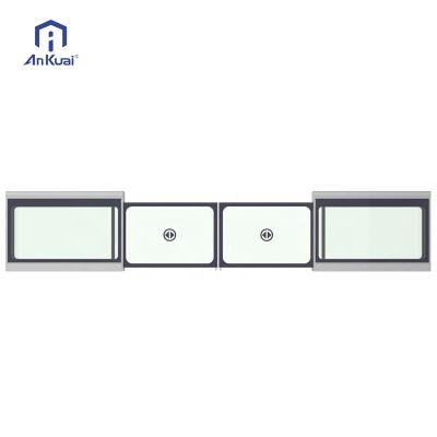China Public Transport BRT Platform Screen Door Electric Sliding Glass Safety Gate for Bus Shelter for sale