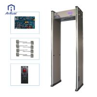 China High Precision Walk Through Metal Detector Gate Anti-Interference Security Screening Gate for School Security Project for sale