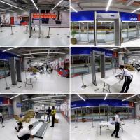 China High Precision Walk Through Metal Detector Gate Anti-Interference Security Screening Gate for School Security Project for sale