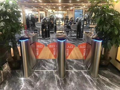 Cina Portone molle rosso automatico del cancello girevole di sicurezza della falda di acciaio inossidabile 304 in vendita