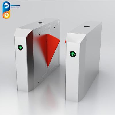 Cina Cancello girevole di vetro organico del supermercato della falda della porta d'accesso del pedone del PVC SS304 della resina in vendita