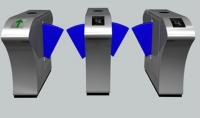 China Security Building Brushed Motor Access Control Turnstile RFID Reader for sale