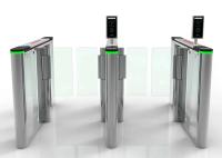 China Security Automatic Full Height RoHs Glass Turnstile Gate for sale
