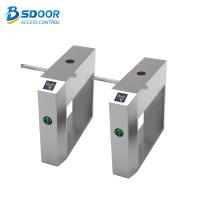 China Semi Automatic Drop Arm Half Height Turnstile Tripod Access Control System for sale