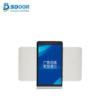 China Retractable SS304 Pedestrian Security Gate Rfid Card Reader for sale