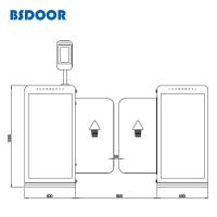 China Retractable Pedestrian Turnstile Gate for sale