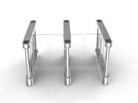 China Swing Gate Digital Optical Barrier Turnstiles Controlled Acrylic for sale