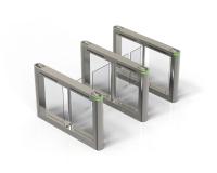 China Automatic SUS 304 SS RFID Swing Turnstile Speed Barrier Gate for sale