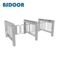 China Biometric Swing Barrier Turnstile QR Code Scanner Face Recognition for sale