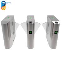China RS485 Fingerprint Rfid Card Reader Security Turnstile Gate Access Control Flap for sale