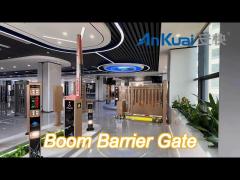 6m boom length level signal barrier gate with rapid 6s opening/closing time and remote control