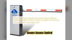 Boom Barrier Gate 100W Motor IP54 Access Control