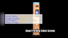 License Plate Parking Voice Screen System